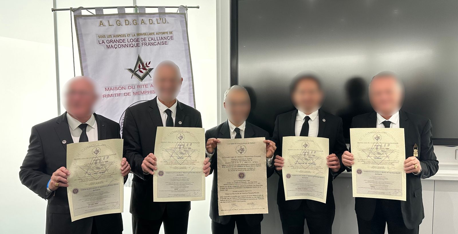 OMTMM - GL-AMF - Création de la Maison du rite de Memphis-Misraïm